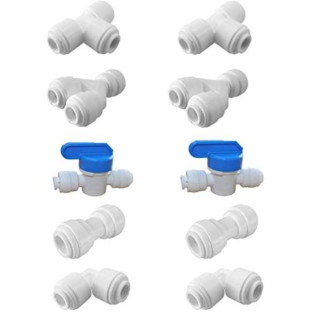 1/4in RO Poly Tube Fittings - Gardin Warehouse